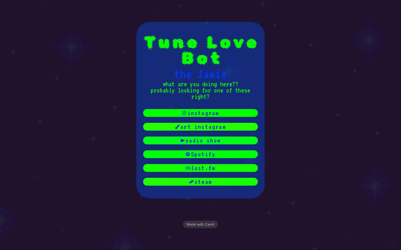 tune love bot